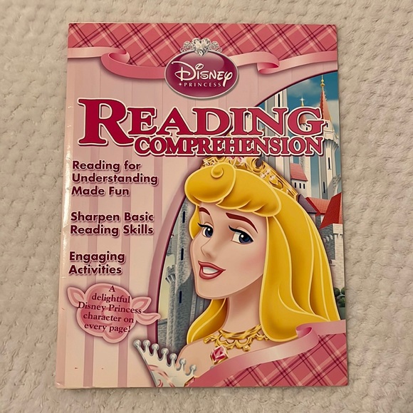 Other | Disney Princess Reading Comprehension Learning Workbook | Poshmark